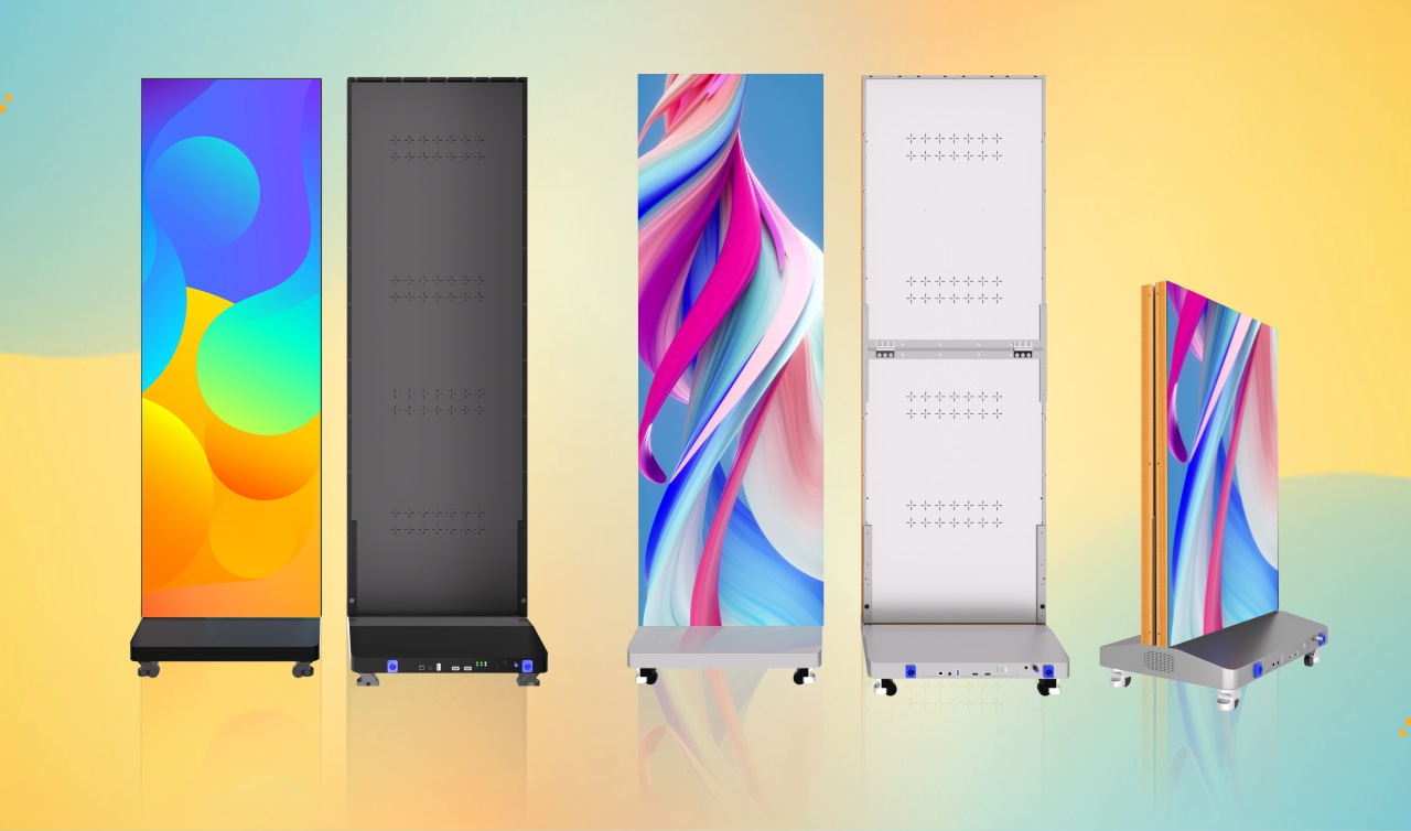 Foldable LED Poster Screen –Portable & Versatile Display Solution
