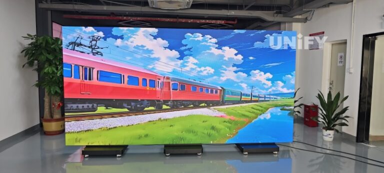 LED Poster Display – Slim, Portable & Eye-Catching Digital Signage